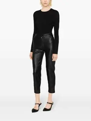 Versace Boned Crepe Bodysuit
