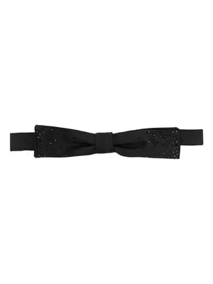 Dsquared2 Crystal-embellished Bow Tie - Black