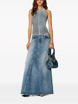 DIESEL® M-tansy Sleeveless Denim Bodysuit