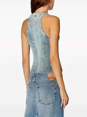 DIESEL® M-tansy Sleeveless Denim Bodysuit