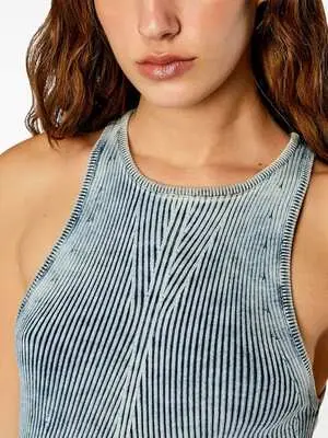 DIESEL® M-tansy Sleeveless Denim Bodysuit