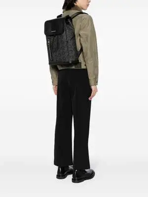 Michael Kors Hudson Empire Signature Logo Leather Backpack