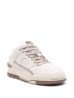 Axel Arigato Area Lo Leather Sneakers - Neutrals