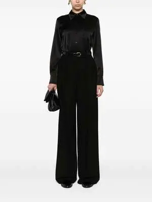 LANVIN Long Sleeve Satin Shirt