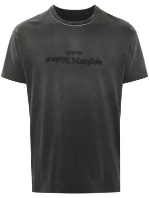 MAISON MARGIELA Reverse Logo T-shirt - Black
