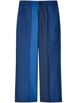 Marni Striped Straight Trousers