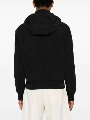 Palm Angels Monogram-embroidered Track Jacket - Black