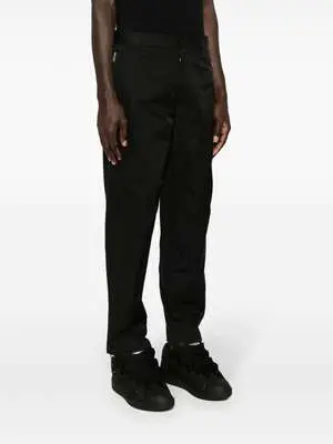 LANVIN Tapered Biker Trousers - Black