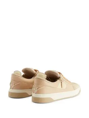 GIUSEPPE ZANOTTI Double-zip Low-top Sneakers - Neutrals