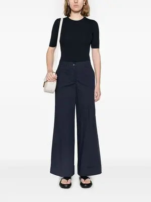 P.a.r.o.s.h Ribbed-knit Top - Blue