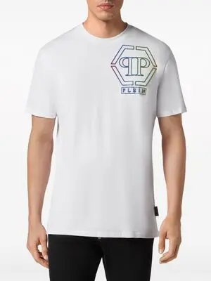 Philipp Plein Logo-embellished Cotton T-shirt