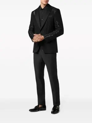 Philipp Plein Single-breasted Lurex Blazer