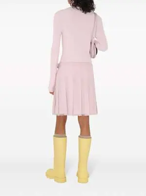 Burberry Equestrian Knight Patch Wool-blend Jumper - Pink
