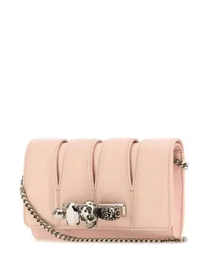 Alexander McQueen The Slash Leather Clutch