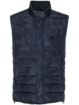 Etro Quilted Vests For Men