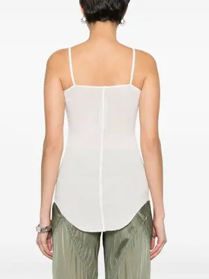 Rick Owens Scorpio Ribbed-knit Tank Top