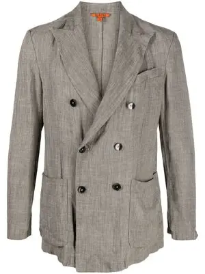 Barena Venezia Siroco Single-breasted Blazer - Grey