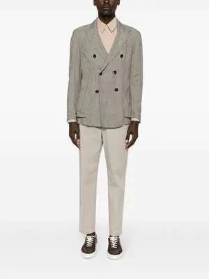Barena Venezia Siroco Single-breasted Blazer - Grey