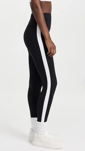 Splits59 High-waist Ankle Leggings - Black/white