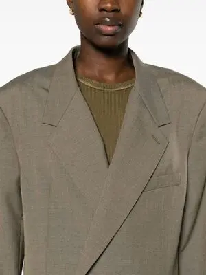 LEMAIRE Double-breasted Twill Blazer