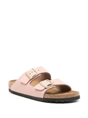 BIRKENSTOCK Arizona Suede Slides - Pink
