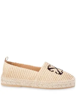 Off-White Arrow Raffia Espadrilles