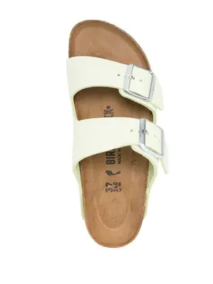 BIRKENSTOCK Arizona Suede Slides - Green