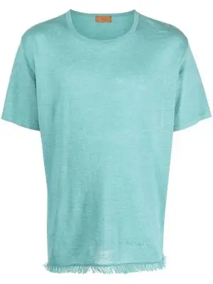 ALANUI Fine-knit Linen T-shirt