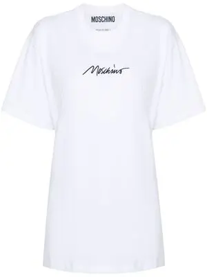 Moschino Embroidered T-shirt - White