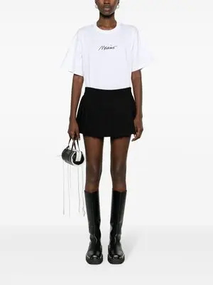 Moschino Embroidered T-shirt - White
