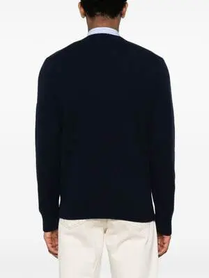 Polo Ralph Lauren Embroidered-logo Jumper - Blue