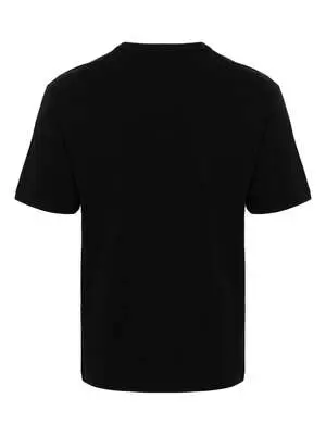 Palm Angels Round-neck Short-sleeve T-shirt - Black