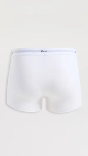Paul Smith 3 Pack Solid Trunks - White