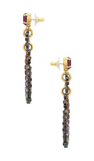 ELIZABETH COLE Rhiannon Earrings In Pink