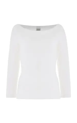 FLORE FLORE Steffi Organic Cotton Top - White