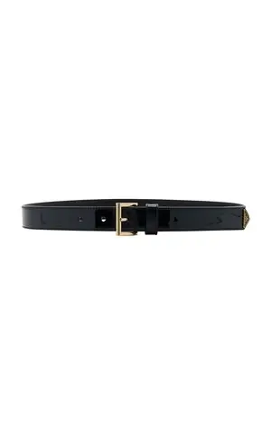 Prada Patent Leather Waist Belt - Black