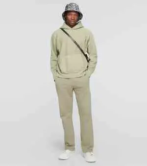 LES TIEN Cotton Jersey Hoodie