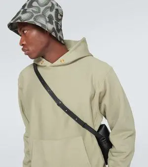 LES TIEN Cotton Jersey Hoodie