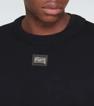 Dolce & Gabbana Logo Detail Crewneck Pullover
