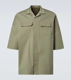 Rick Owens Magnum Tommy Cotton-blend Poplin Shirt - Neutrals