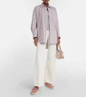 TOD'S Suede Loafers - Pink