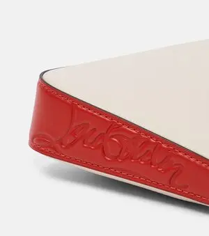 CHRISTIAN LOUBOUTIN Loubila Hybrid Leather Crossbody Bag