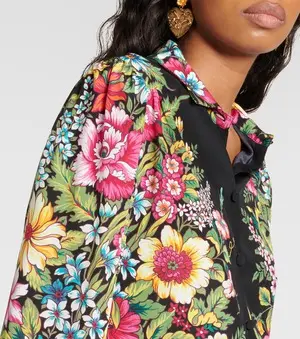 Etro Printed Silk Shirt