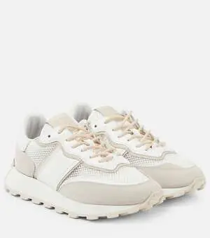TOD'S Sportiva Run Leather Sneakers - White