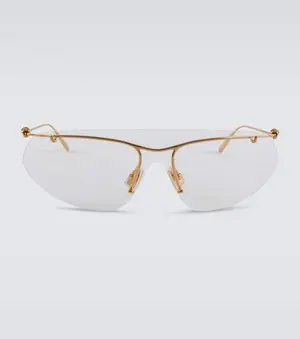 Bottega Veneta Knot Glasses - Gold
