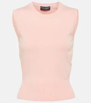 Women's Dolce & Gabbana Pink Camis Tanks