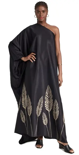 DIARRABLU Satu Dress With Palm Tree Print
