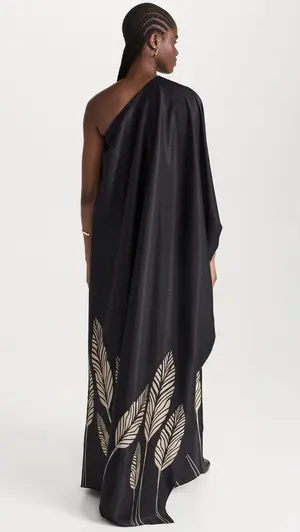 DIARRABLU Satu Dress With Palm Tree Print