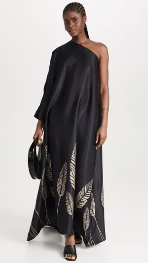 DIARRABLU Satu Dress With Palm Tree Print