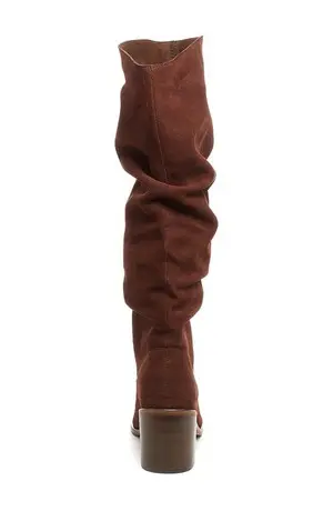 KELSI DAGGER BROOKLYN Easton Slouch Knee High Boots - Chocolate